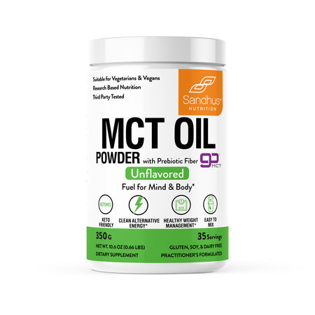 Shop MCT Powder with Prebiotic Fiber | Sandhus – Sandhus Nutrition